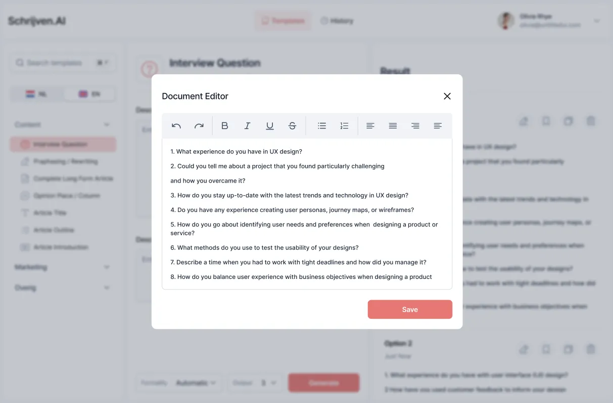 Typetone - Write AI Content in your Tone of Voice